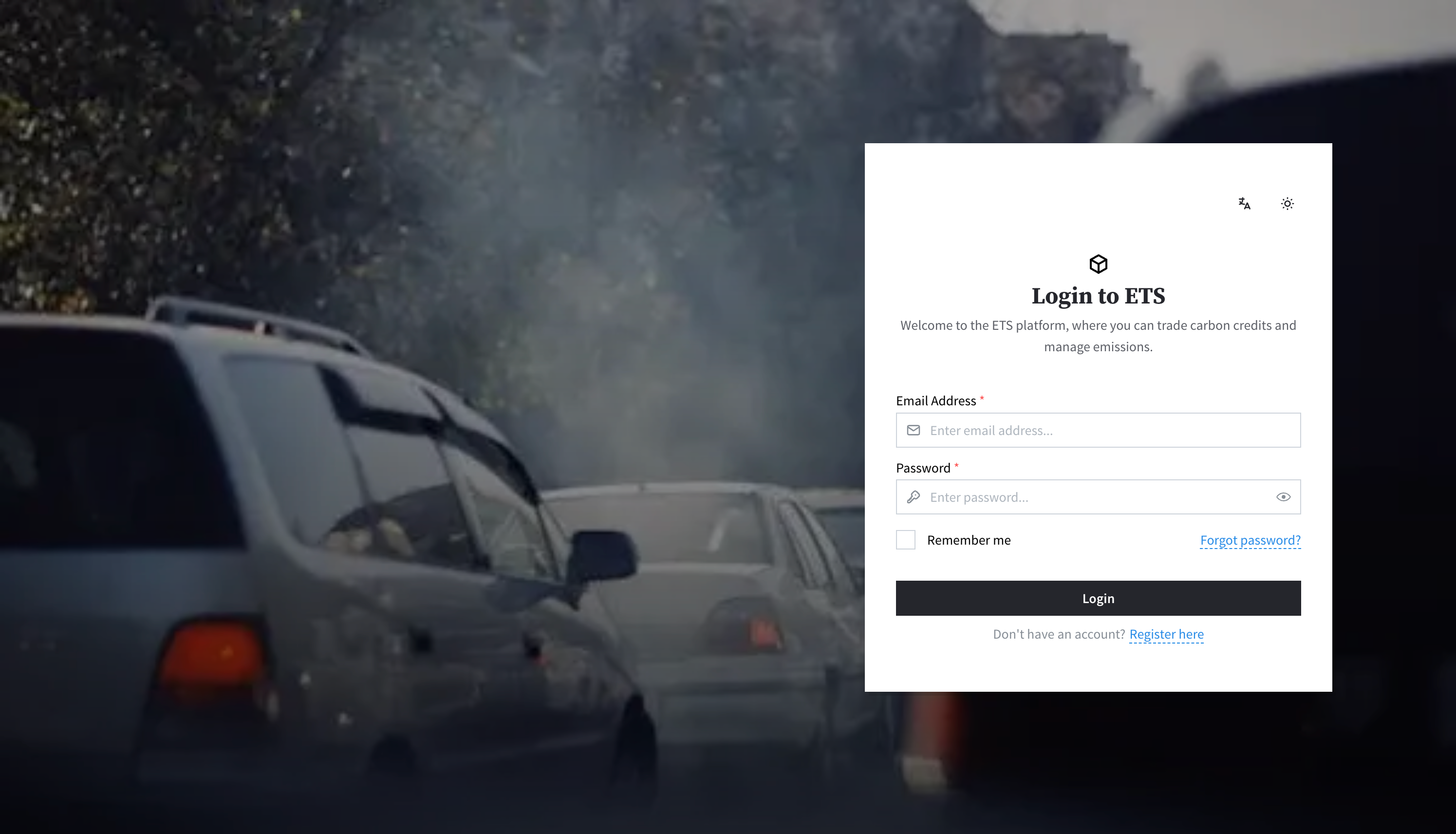 ETS - Emission Trading System